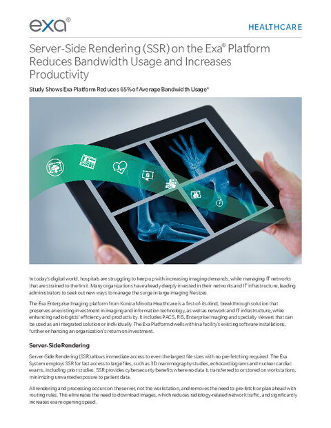 Exa Lite PACS | Konica Minolta Healthcare Americas, Inc.