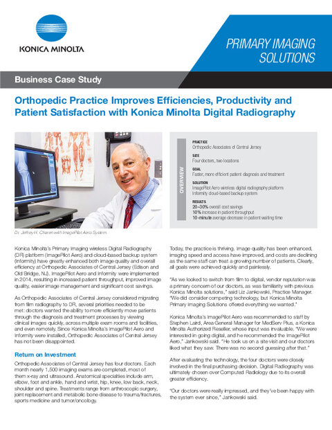 ImagePilot | Konica Minolta Healthcare Americas, Inc.