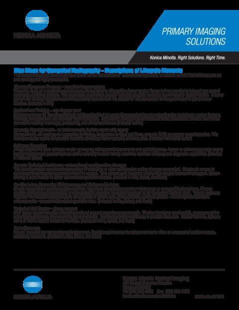 ImagePilot | Konica Minolta Healthcare Americas, Inc.