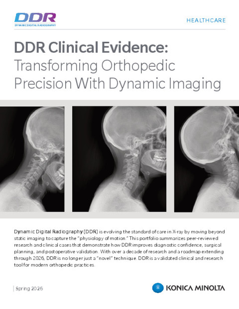 Dynamic Digital Radiography (DDR) | Konica Minolta Healthcare Americas ...