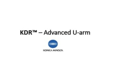KDR Advanced U-arm System | Konica Minolta Healthcare Americas, Inc.